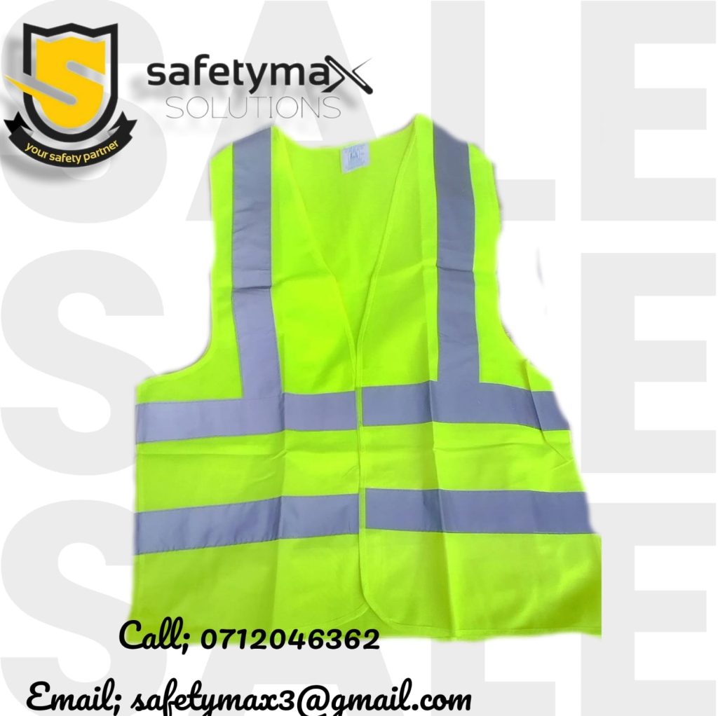 Reflective vest 4 line Kenya V.A.T Incl - Safetymax, Nairobi - Kenya