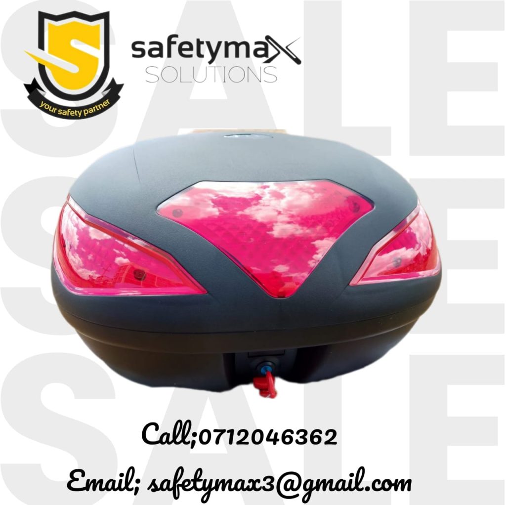 Motorcycle top box Kenya - Safetymax, Nairobi - Kenya